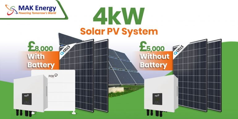4kW Solar System in the UK - 2023